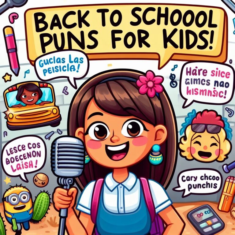 Back-to-School Puns for kids Playful Classroom Start! - Best Jokes ...