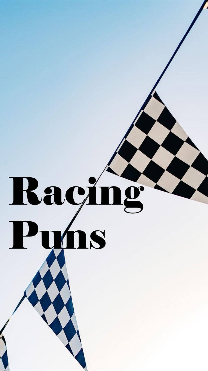 Racing Puns: Rev Up Your Laughter Engines! - Best Jokes, Puns & Humor ...