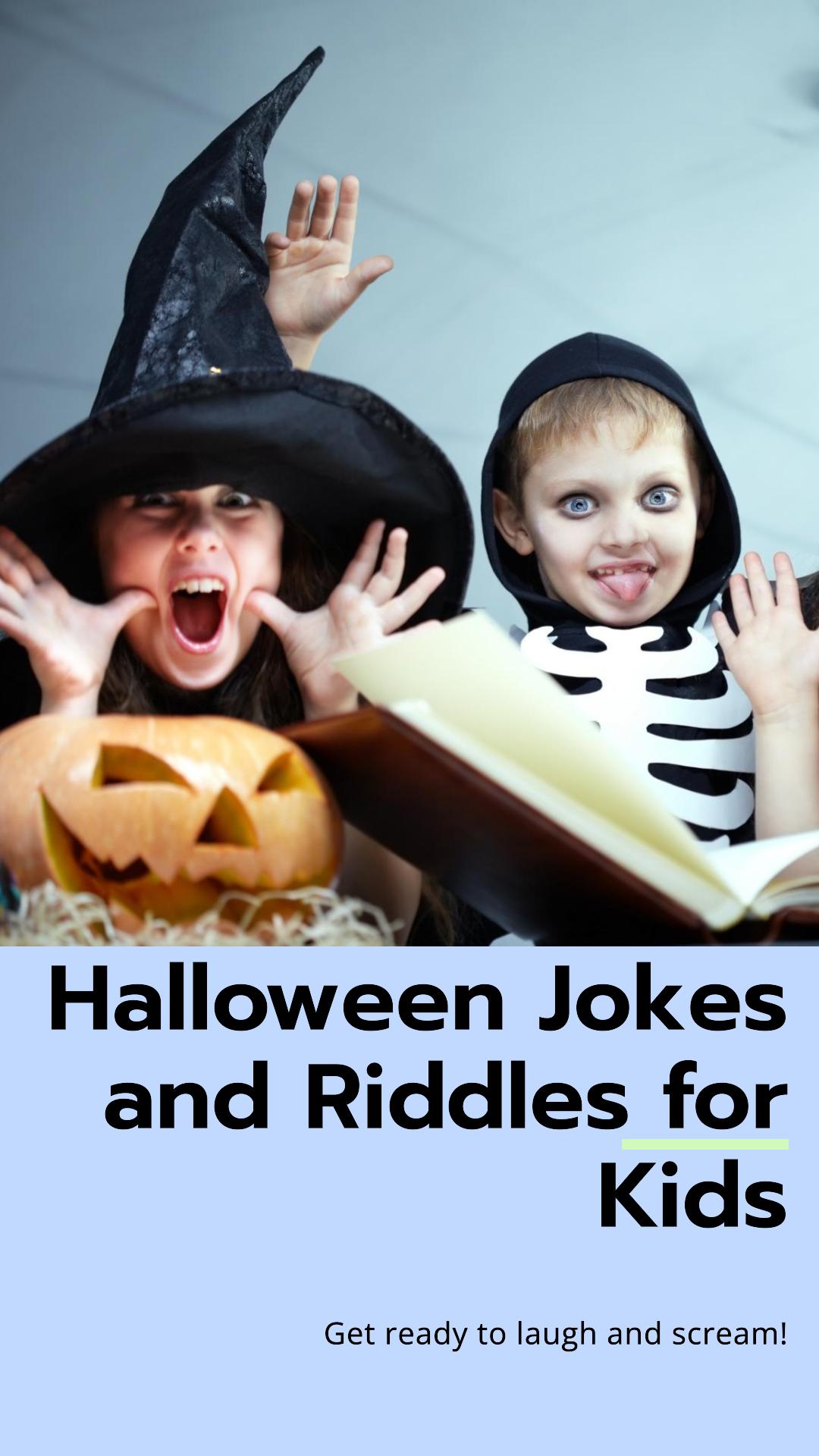 78+ Halloween Jokes and Riddles for Kids - Best Jokes, Puns & Humor for ...